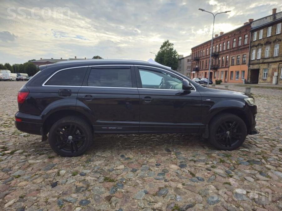 Melns Audi Q7 2007 Liepāja, ar dzinēja tilpumu 3.00 L un nobraukumu 466 tūkst. km par 3900 €, foto 6 vietnē AUTOMOTO.COM.LV