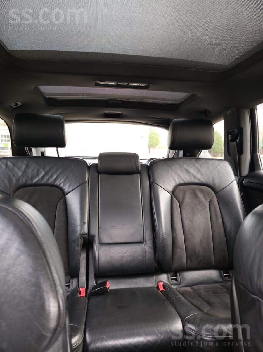 Melns Audi Q7 2007 Liepāja, ar dzinēja tilpumu 3.00 L un nobraukumu 466 tūkst. km par 3900 €, foto 18 vietnē AUTOMOTO.COM.LV