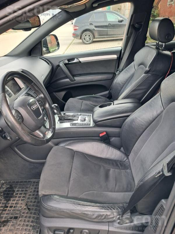 Melns Audi Q7 2007 Liepāja, ar dzinēja tilpumu 3.00 L un nobraukumu 0 tūkst. km par 6700 €, foto 7 vietnē AUTOMOTO.COM.LV