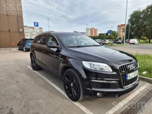 Черный Ауди Ку 7 2007 в Рига, объемом двигателя 3.00 л и пробегом 337 тыс. км за 5200 €, фото 1 на AUTOMOTO.COM.LV