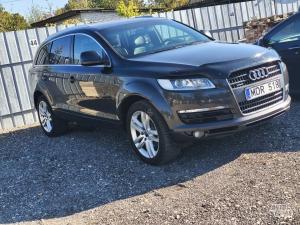 Black Audi Q7 2007 in Vilnius, with an engine capacity of 3.00 L and mileage of 326 thousand km for 6500 €, photo  on AUTOMOTO.COM.LV