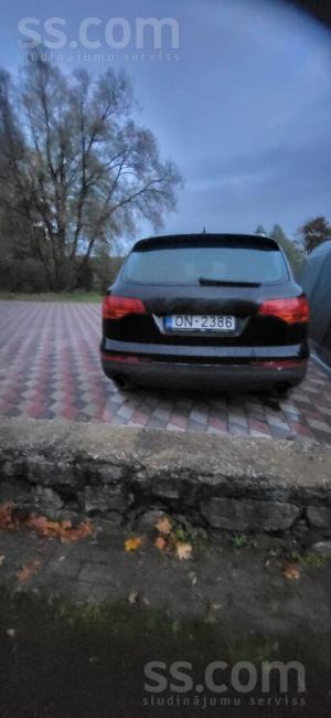 Black Audi Q7 2007 in Madona, with an engine capacity of 3.00 L and mileage of 336 thousand km for 4500 €, photo  on AUTOMOTO.COM.LV