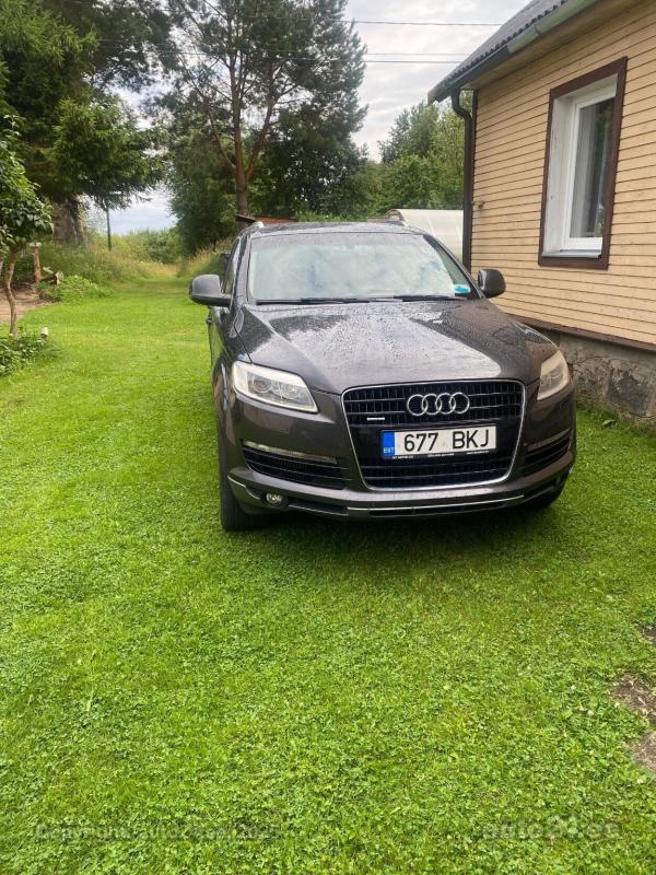 Melns Audi Q7 2008 Tallina, ar dzinēja tilpumu 3.00 L un nobraukumu 349 tūkst. km par 7999 €, foto 1 vietnē AUTOMOTO.COM.LV