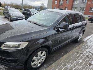 Melns Audi Q7 2008 Kėdainiai, ar dzinēja tilpumu 2.97 L un nobraukumu 399 tūkst. km par 4800 €, foto  vietnē AUTOMOTO.COM.LV