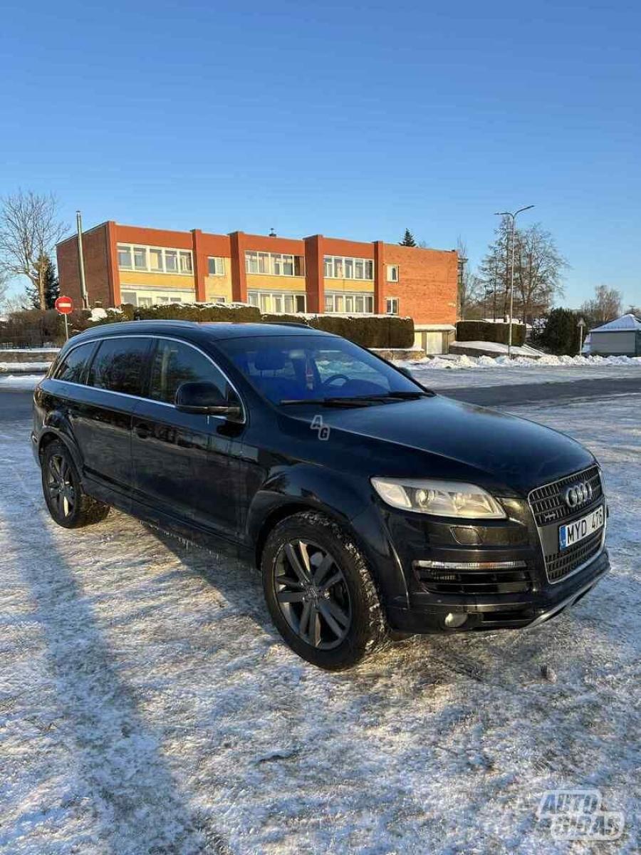 Black Audi Q7 2008 in Siauliai, with an engine capacity of 3.00 L and mileage of 250 thousand km for 8500 €, photo 2 on AUTOMOTO.COM.LV