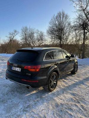 Black Audi Q7 2008 in Siauliai, with an engine capacity of 3.00 L and mileage of 250 thousand km for 8500 €, photo 6 on AUTOMOTO.COM.LV