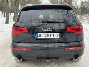 Black Audi Q7 2008 in Vilnius, with an engine capacity of 2.97 L and mileage of 255 thousand km for 5700 €, photo 4 on AUTOMOTO.COM.LV
