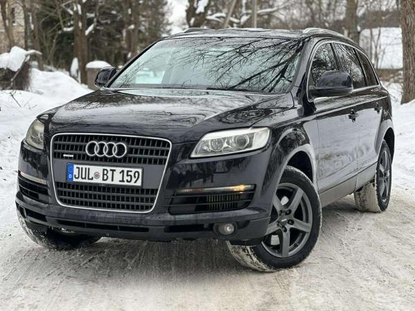 Melns Audi Q7 2008 Viļņa, ar dzinēja tilpumu 2.97 L un nobraukumu 255 tūkst. km par 5700 €, foto 6 vietnē AUTOMOTO.COM.LV
