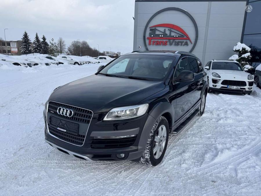 Black Audi Q7 2008 in Telschi, with an engine capacity of 2.97 L and mileage of 144 thousand km for 8300 €, photo 2 on AUTOMOTO.COM.LV