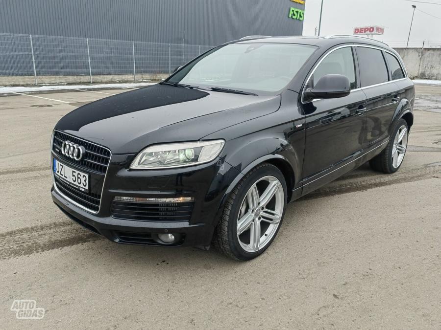 Black Audi Q7 2008 in Kaunas, with an engine capacity of 3.00 L and mileage of 440 thousand km for 5200 €, photo 1 on AUTOMOTO.COM.LV