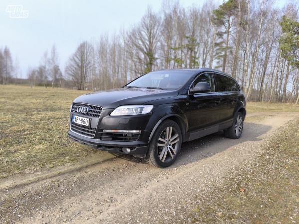 Black Audi Q7 2008 in Klaipeda, with an engine capacity of 3.00 L and mileage of 450 thousand km for 4300 €, photo 4 on AUTOMOTO.COM.LV