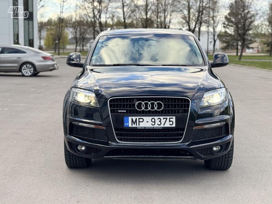 Melns Audi Q7 2008 Kauņa, ar dzinēja tilpumu 3.00 L un nobraukumu 222 tūkst. km par 4500 €, foto 1 vietnē AUTOMOTO.COM.LV