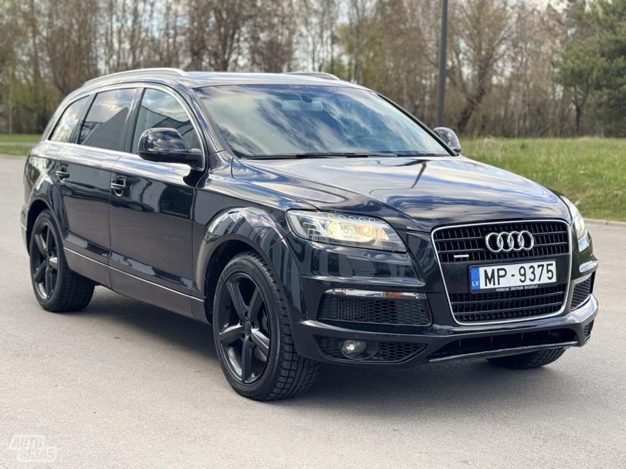 Melns Audi Q7 2008 Kauņa, ar dzinēja tilpumu 3.00 L un nobraukumu 222 tūkst. km par 4500 €, foto 3 vietnē AUTOMOTO.COM.LV
