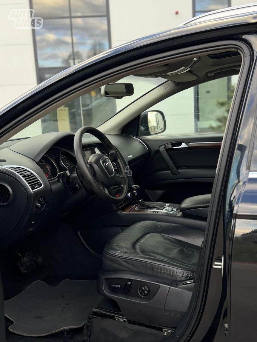 Melns Audi Q7 2008 Kauņa, ar dzinēja tilpumu 3.00 L un nobraukumu 222 tūkst. km par 4500 €, foto 11 vietnē AUTOMOTO.COM.LV