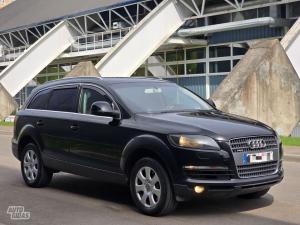Melns Audi Q7 2008 Viļņa, ar dzinēja tilpumu 3.00 L un nobraukumu 313 tūkst. km par 4400 €, foto 3 vietnē AUTOMOTO.COM.LV