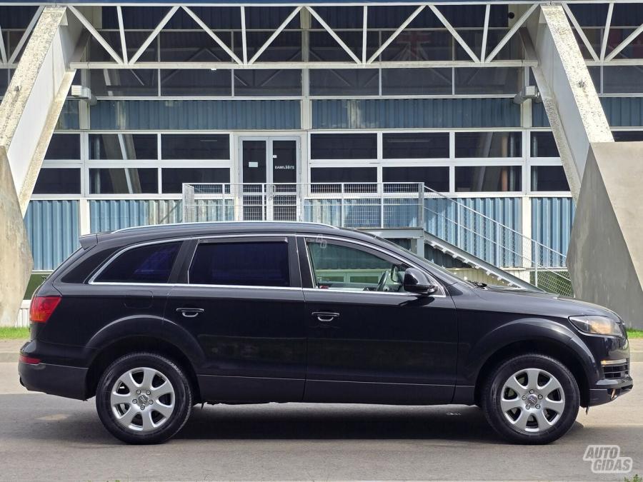 Melns Audi Q7 2008 Viļņa, ar dzinēja tilpumu 3.00 L un nobraukumu 313 tūkst. km par 4400 €, foto 7 vietnē AUTOMOTO.COM.LV