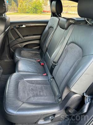 Melns Audi Q7 2008 Rīga, ar dzinēja tilpumu 3.00 L un nobraukumu 343 tūkst. km par 10500 €, foto 5 vietnē AUTOMOTO.COM.LV