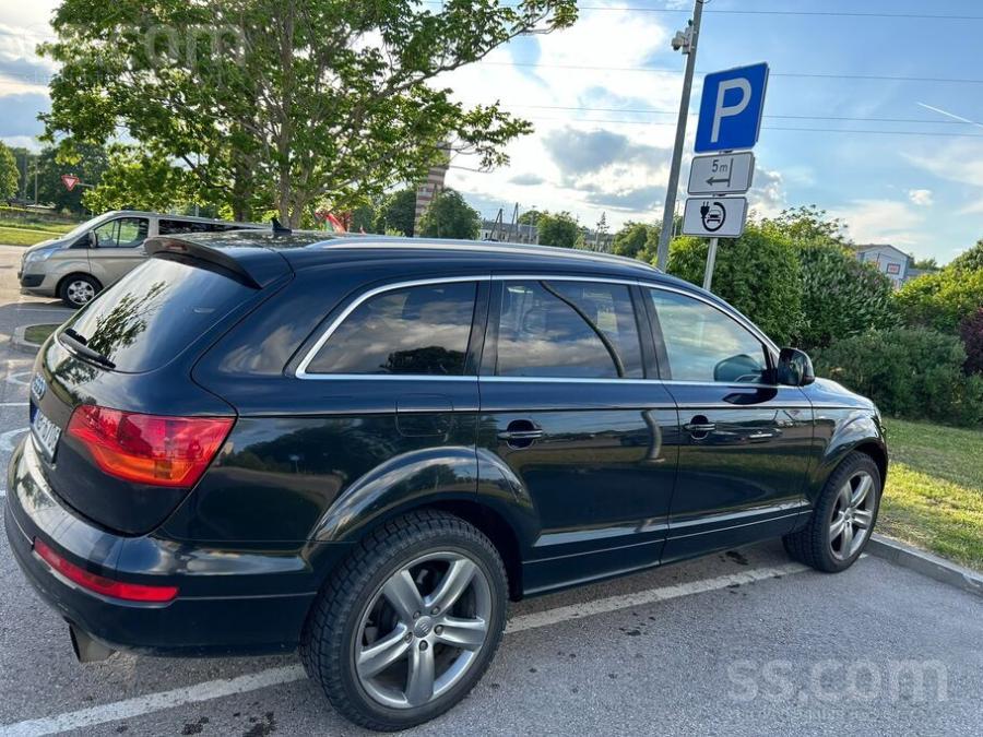 Melns Audi Q7 2008 Rīga, ar dzinēja tilpumu 3.00 L un nobraukumu 343 tūkst. km par 10500 €, foto 6 vietnē AUTOMOTO.COM.LV