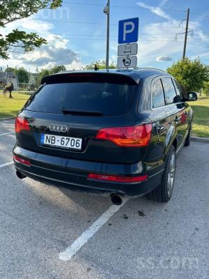 Melns Audi Q7 2008 Rīga, ar dzinēja tilpumu 3.00 L un nobraukumu 343 tūkst. km par 10500 €, foto 7 vietnē AUTOMOTO.COM.LV