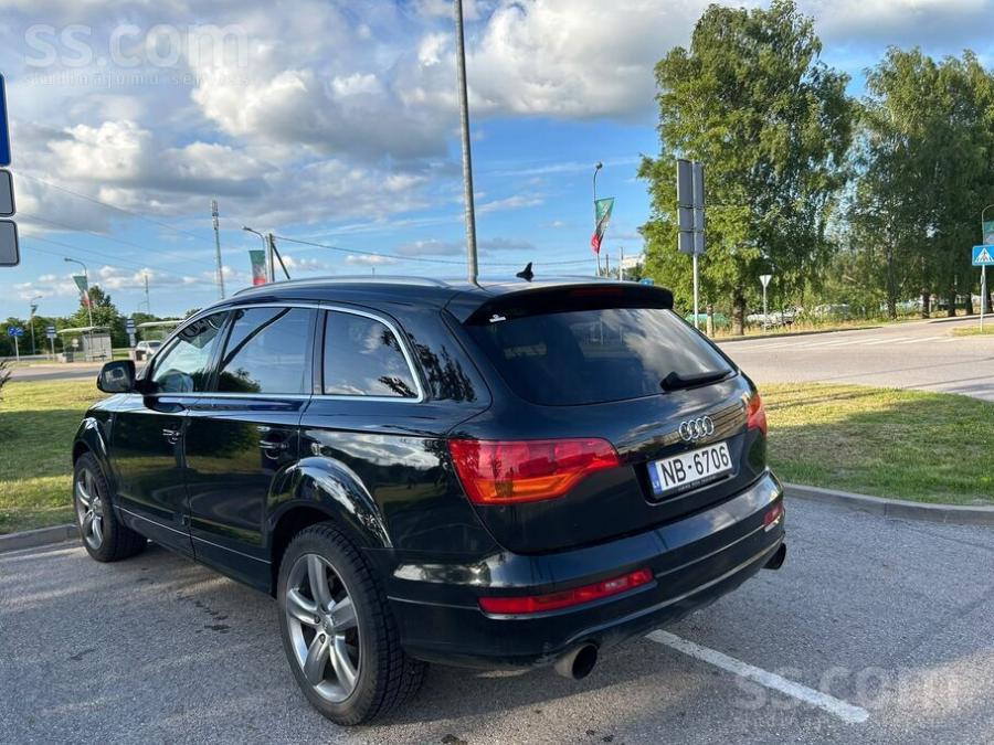 Melns Audi Q7 2008 Rīga, ar dzinēja tilpumu 3.00 L un nobraukumu 343 tūkst. km par 10500 €, foto 8 vietnē AUTOMOTO.COM.LV