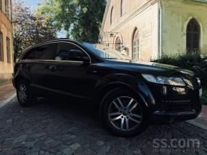 Melns Audi Q7 2008 Cēsis, ar dzinēja tilpumu 3.00 L un nobraukumu 0 tūkst. km par 6990 €, foto 3 vietnē AUTOMOTO.COM.LV