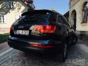 Melns Audi Q7 2008 Cēsis, ar dzinēja tilpumu 3.00 L un nobraukumu 0 tūkst. km par 6990 €, foto 6 vietnē AUTOMOTO.COM.LV