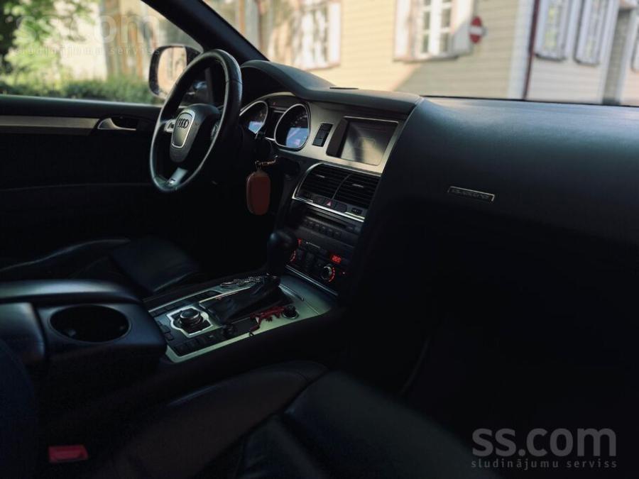 Melns Audi Q7 2008 Cēsis, ar dzinēja tilpumu 3.00 L un nobraukumu 0 tūkst. km par 6990 €, foto 21 vietnē AUTOMOTO.COM.LV