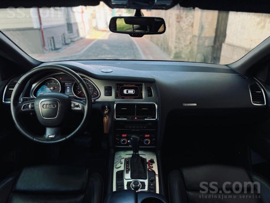 Melns Audi Q7 2008 Cēsis, ar dzinēja tilpumu 3.00 L un nobraukumu 0 tūkst. km par 6990 €, foto 22 vietnē AUTOMOTO.COM.LV