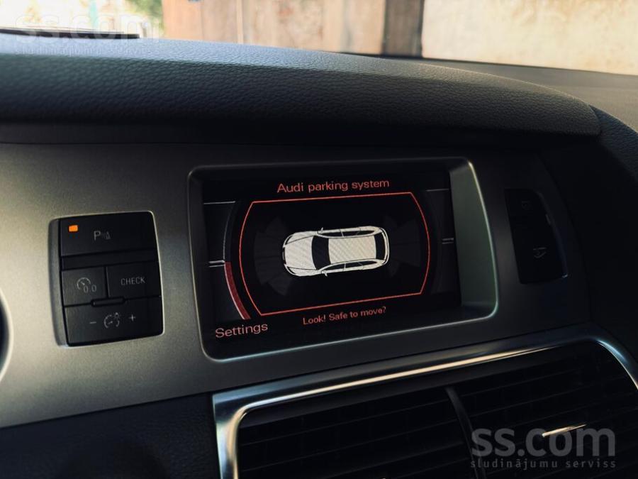 Melns Audi Q7 2008 Cēsis, ar dzinēja tilpumu 3.00 L un nobraukumu 0 tūkst. km par 6990 €, foto 23 vietnē AUTOMOTO.COM.LV