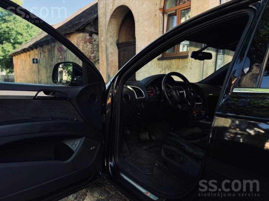 Melns Audi Q7 2008 Cēsis, ar dzinēja tilpumu 3.00 L un nobraukumu 0 tūkst. km par 6990 €, foto 32 vietnē AUTOMOTO.COM.LV