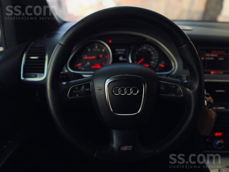 Melns Audi Q7 2008 Cēsis, ar dzinēja tilpumu 3.00 L un nobraukumu 0 tūkst. km par 6990 €, foto 34 vietnē AUTOMOTO.COM.LV