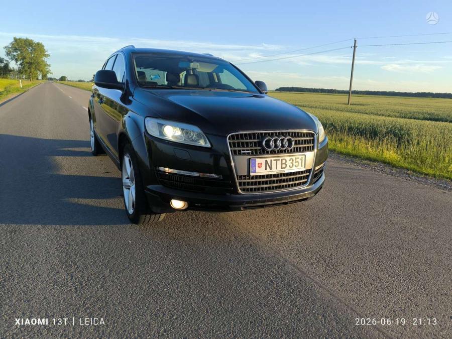 Черный Ауди Ку 7 2008 в Юрбаркас, объемом двигателя 4.20 л и пробегом 345 тыс. км за 5550 €, фото 7 на AUTOMOTO.COM.LV