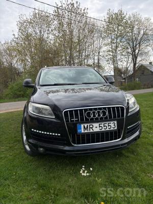 Melns Audi Q7 2008 Valmiera, ar dzinēja tilpumu 3.00 L un nobraukumu 367 tūkst. km par 7000 €, foto  vietnē AUTOMOTO.COM.LV
