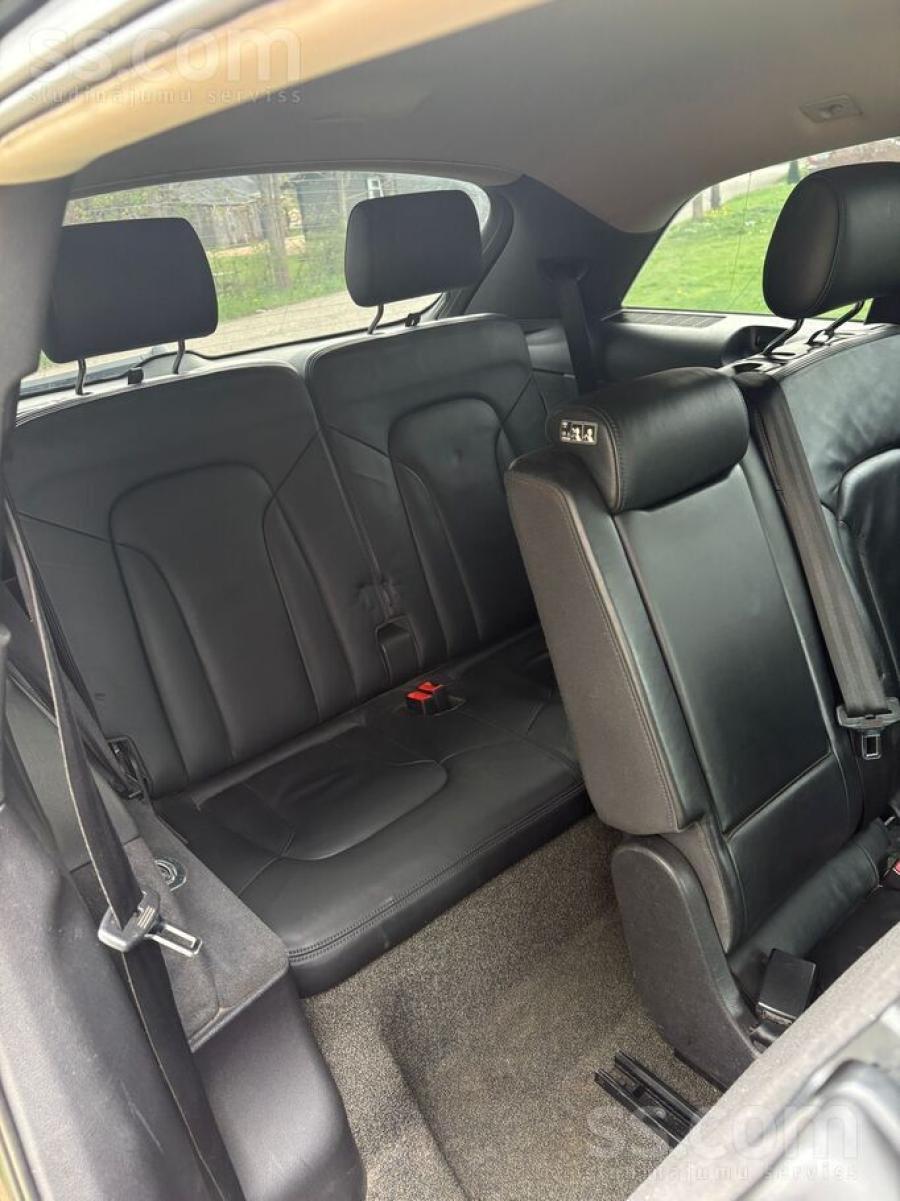 Melns Audi Q7 2008 Valmiera, ar dzinēja tilpumu 3.00 L un nobraukumu 367 tūkst. km par 7000 €, foto 6 vietnē AUTOMOTO.COM.LV