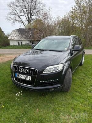 Melns Audi Q7 2008 Valmiera, ar dzinēja tilpumu 3.00 L un nobraukumu 367 tūkst. km par 7000 €, foto 8 vietnē AUTOMOTO.COM.LV