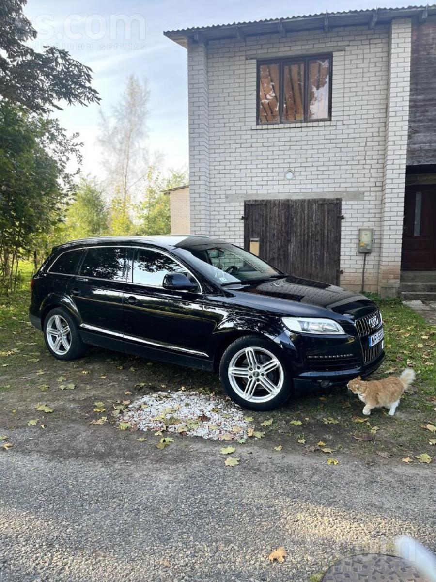 Melns Audi Q7 2008 Valmiera, ar dzinēja tilpumu 3.00 L un nobraukumu 367 tūkst. km par 7000 €, foto 13 vietnē AUTOMOTO.COM.LV