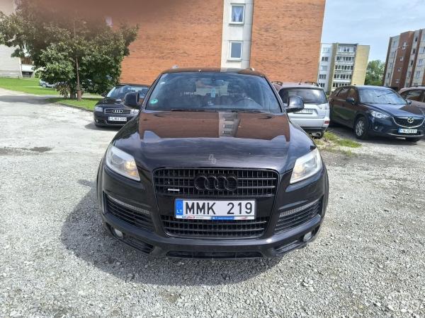 Melns Audi Q7 2008 Šauļi, ar dzinēja tilpumu 4.20 L un nobraukumu 271 tūkst. km par 8000 €, foto 1 vietnē AUTOMOTO.COM.LV