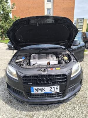 Black Audi Q7 2008 in Siauliai, with an engine capacity of 4.20 L and mileage of 271 thousand km for 8000 €, photo 16 on AUTOMOTO.COM.LV