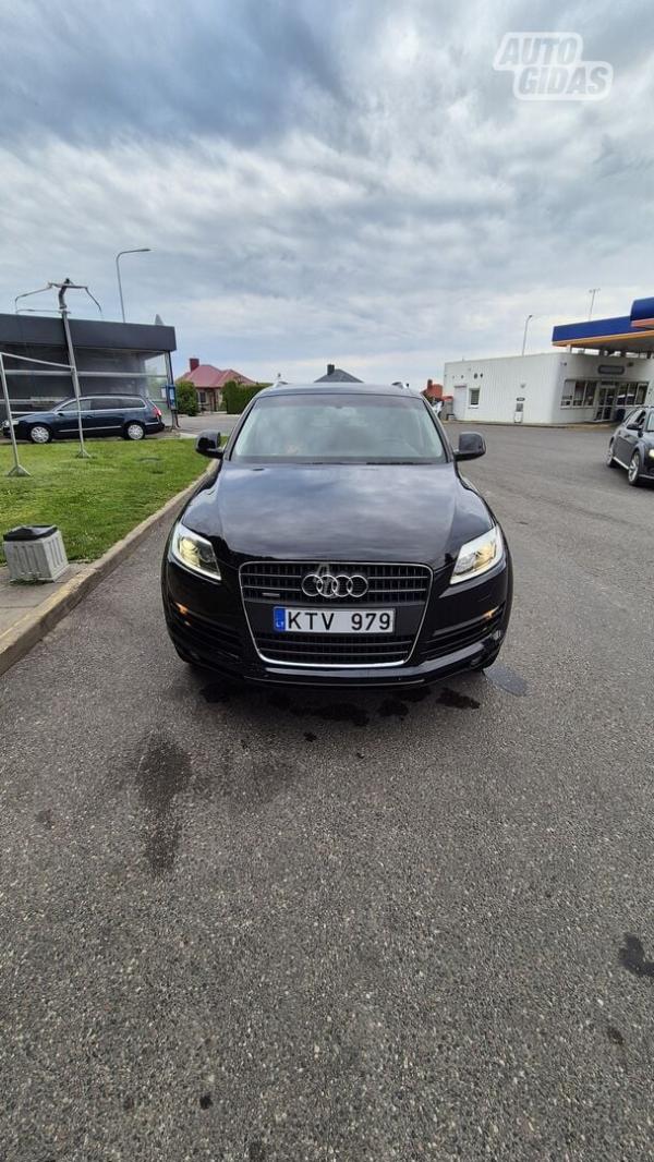 Black Audi Q7 2008 in Raseiniai, with an engine capacity of 3.00 L and mileage of 252 thousand km for 5100 €, photo 1 on AUTOMOTO.COM.LV