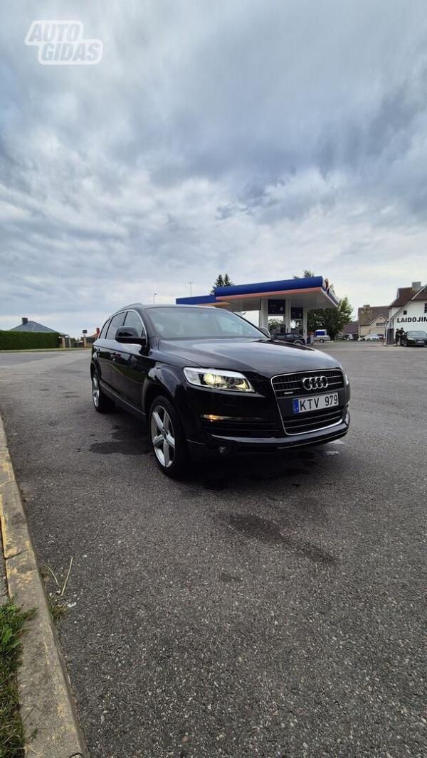 Black Audi Q7 2008 in Raseiniai, with an engine capacity of 3.00 L and mileage of 252 thousand km for 5100 €, photo 6 on AUTOMOTO.COM.LV