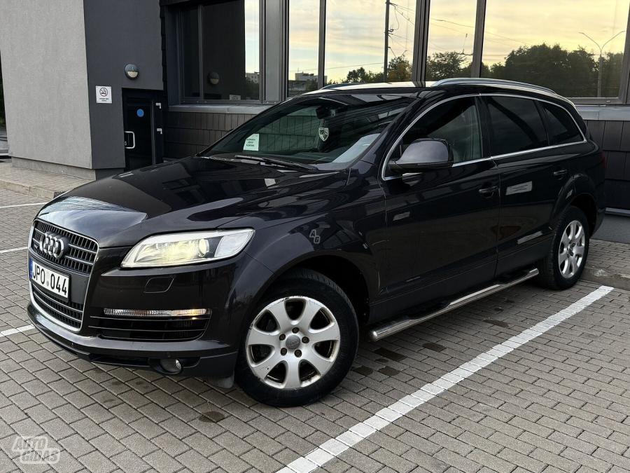 Black Audi Q7 2008 in Kaunas, with an engine capacity of 3.00 L and mileage of 350 thousand km for 4150 €, photo 3 on AUTOMOTO.COM.LV