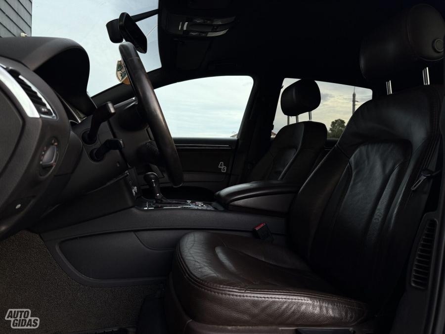 Black Audi Q7 2008 in Kaunas, with an engine capacity of 3.00 L and mileage of 350 thousand km for 4150 €, photo 14 on AUTOMOTO.COM.LV