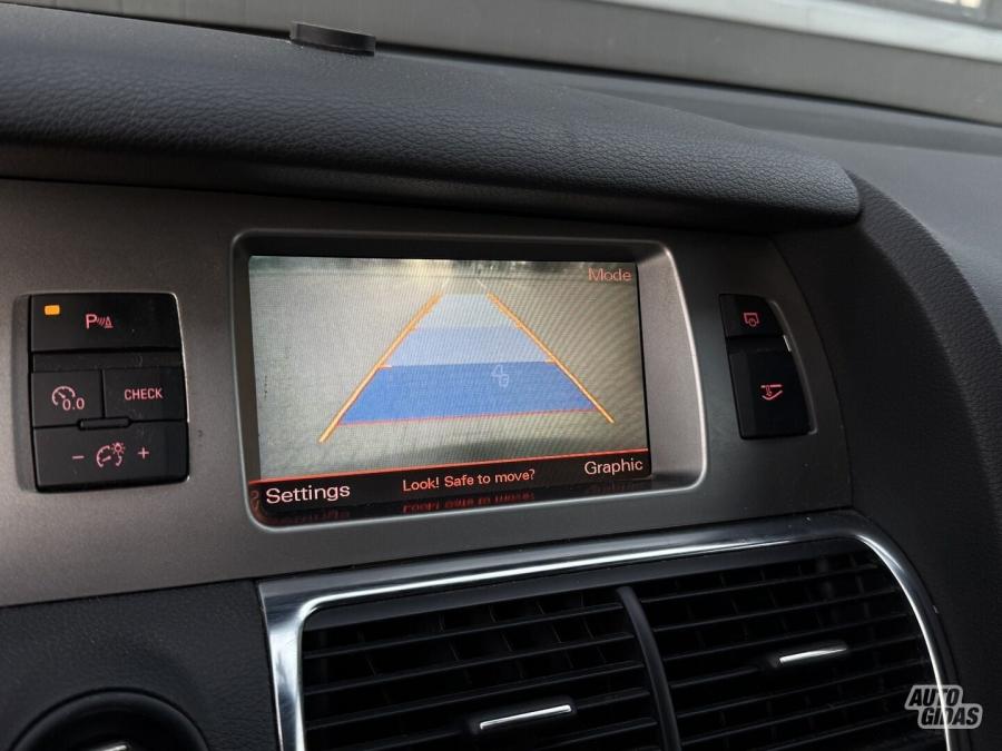 Black Audi Q7 2008 in Kaunas, with an engine capacity of 3.00 L and mileage of 350 thousand km for 4150 €, photo 21 on AUTOMOTO.COM.LV