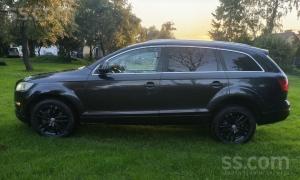 Black Audi Q7 2008 in Riga, with an engine capacity of 3.00 L and mileage of 376 thousand km for 4800 €, photo 8 on AUTOMOTO.COM.LV