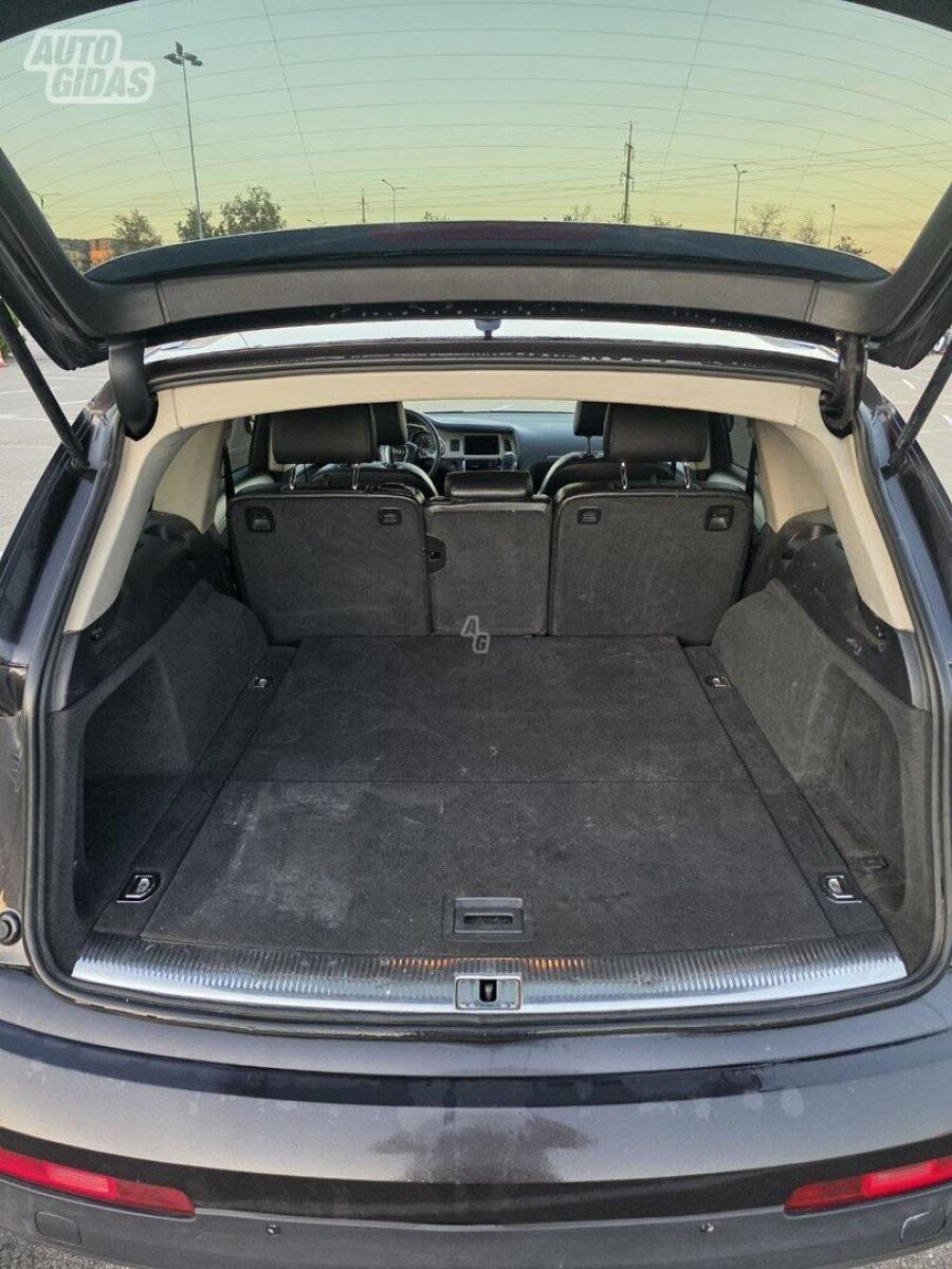 Melns Audi Q7 2008 Šauļi, ar dzinēja tilpumu 3.00 L un nobraukumu 515 tūkst. km par 4900 €, foto 11 vietnē AUTOMOTO.COM.LV