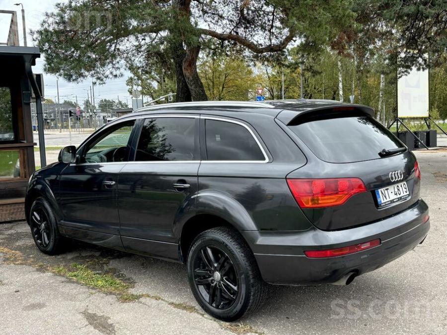 Черный Ауди Ку 7 2008 в Рига, объемом двигателя 3.00 л и пробегом 410 тыс. км за 4490 €, фото 7 на AUTOMOTO.COM.LV