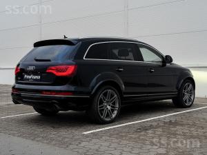 Black Audi Q7 2009 in Riga, with an engine capacity of 3.00 L and mileage of 0 thousand km for 11290 €, photo 3 on AUTOMOTO.COM.LV