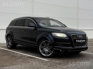 Black Audi Q7 2009 in Riga, with an engine capacity of 3.00 L and mileage of 0 thousand km for 11290 €, photo 4 on AUTOMOTO.COM.LV