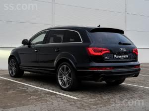 Black Audi Q7 2009 in Riga, with an engine capacity of 3.00 L and mileage of 0 thousand km for 11290 €, photo 5 on AUTOMOTO.COM.LV