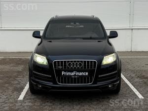 Black Audi Q7 2009 in Riga, with an engine capacity of 3.00 L and mileage of 0 thousand km for 11290 €, photo 7 on AUTOMOTO.COM.LV